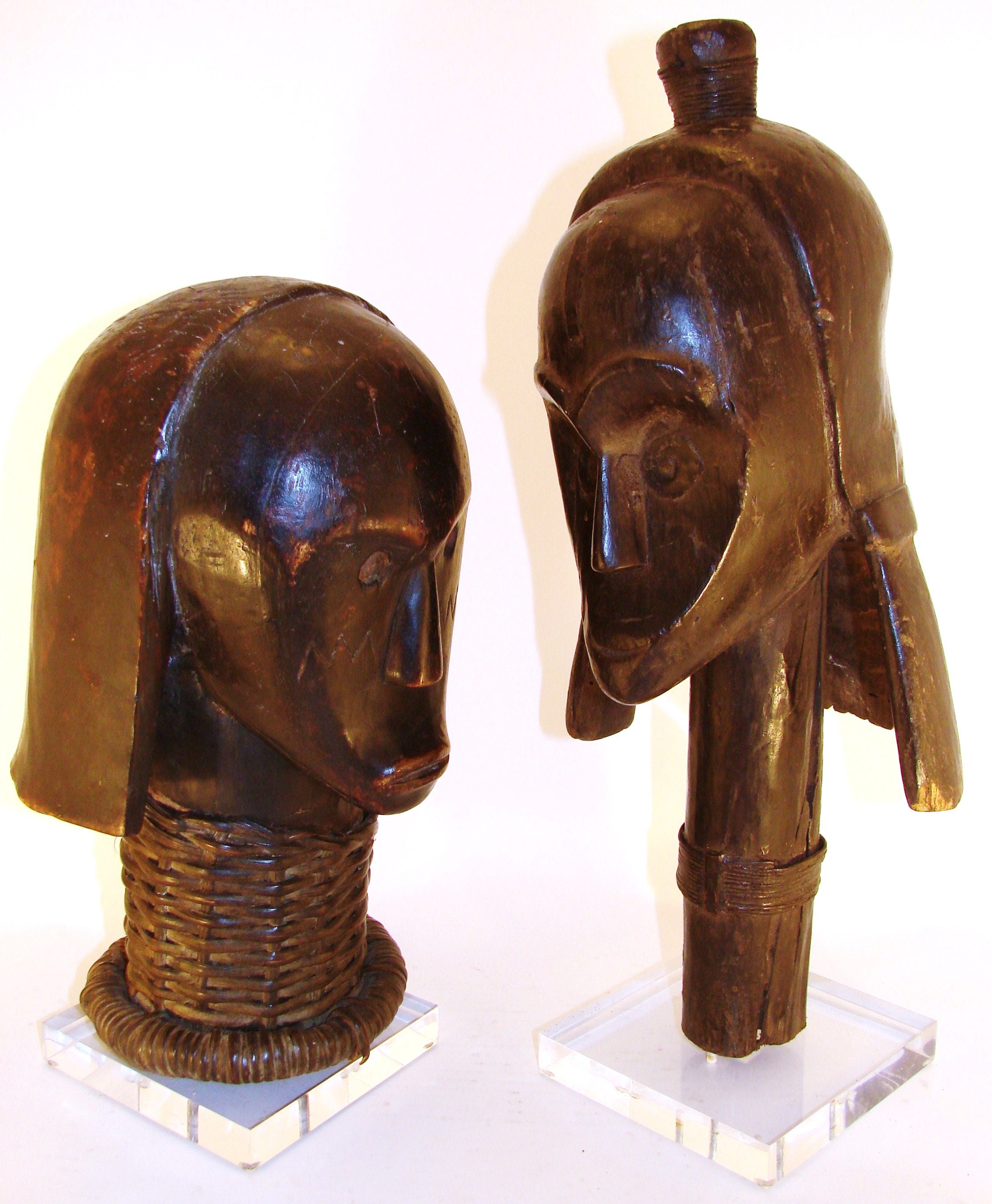 Fang Heads, Fang Wooden Figures, African Artifacts, African Tribal Art ...