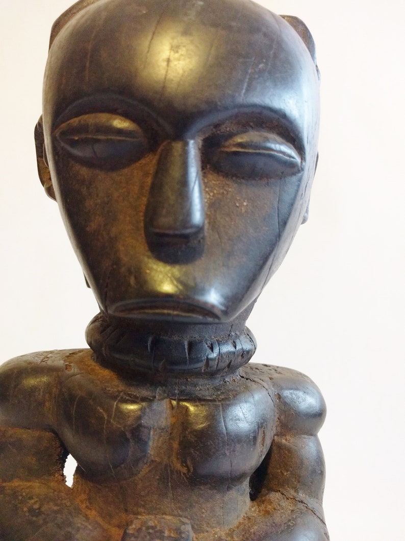 Fang Bieri Reliquary Figure in Basket Equatorial Guinea –fang Society ...