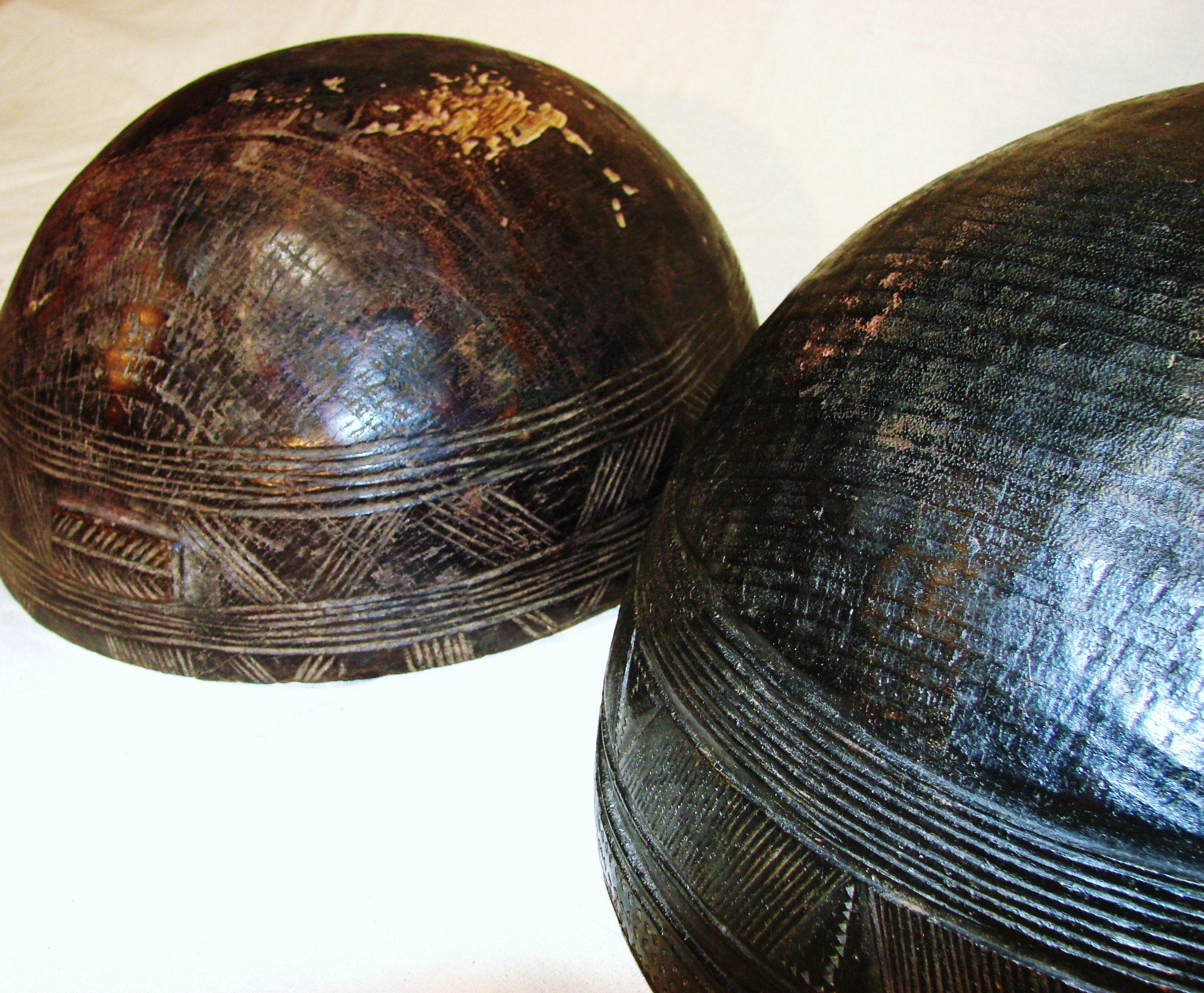 Gabon Bowls From Gabon – Gabonese or Fang Society – Wood. - Etsy