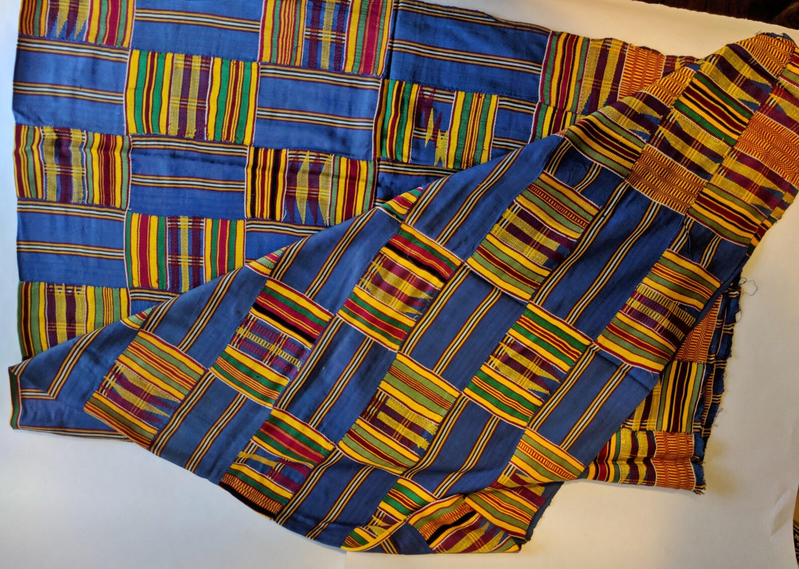 Kente Cloth From Ghana – Ashanti Society - Cotton, Cotton Blend. - Etsy