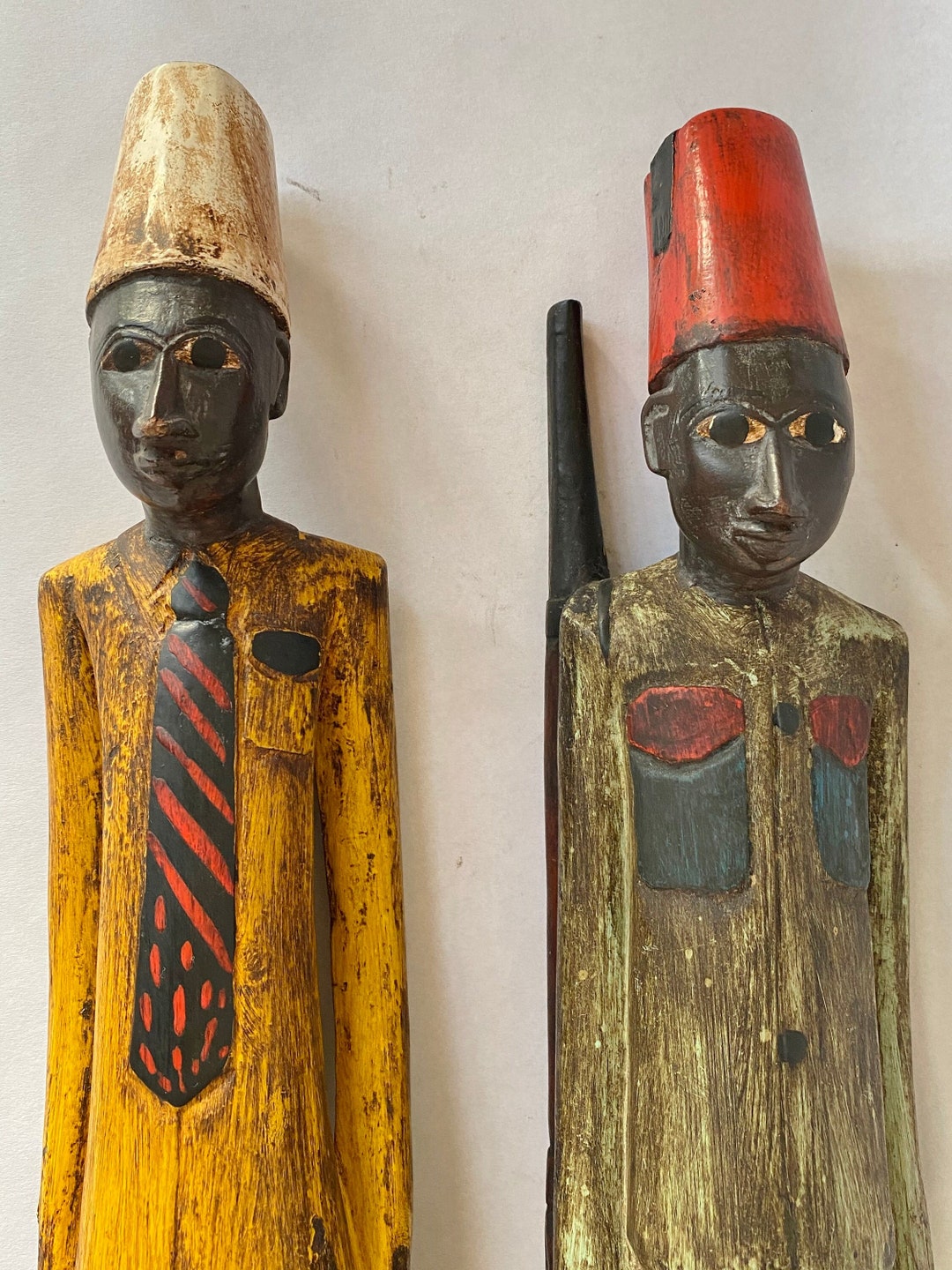 Colonial Statues From Ivory Coast - Etsy