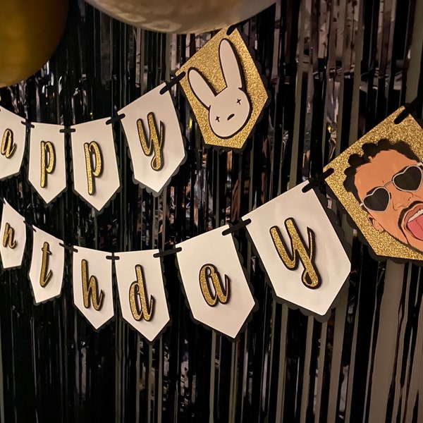 Bad Bunny Party Decorations - Etsy