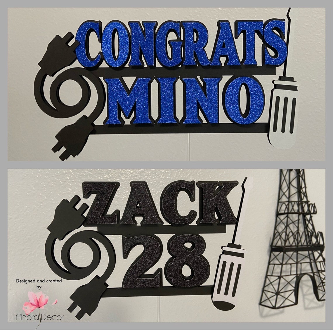 Electrician Cake Topper - Etsy