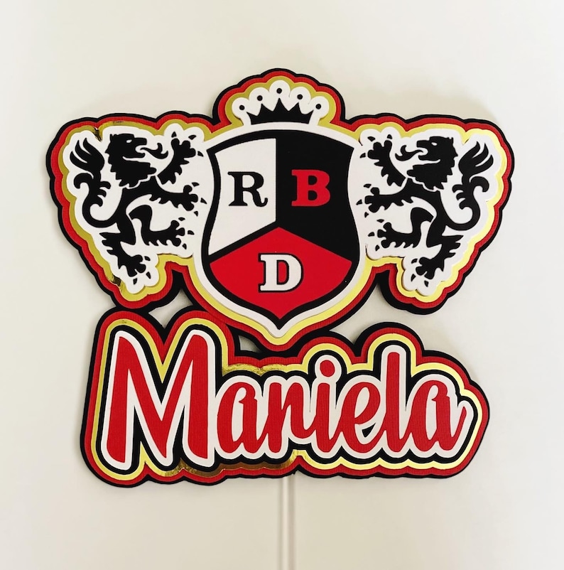RBD Rebelde Cake Topper - Etsy