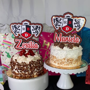 RBD Rebelde Cake Topper - Etsy