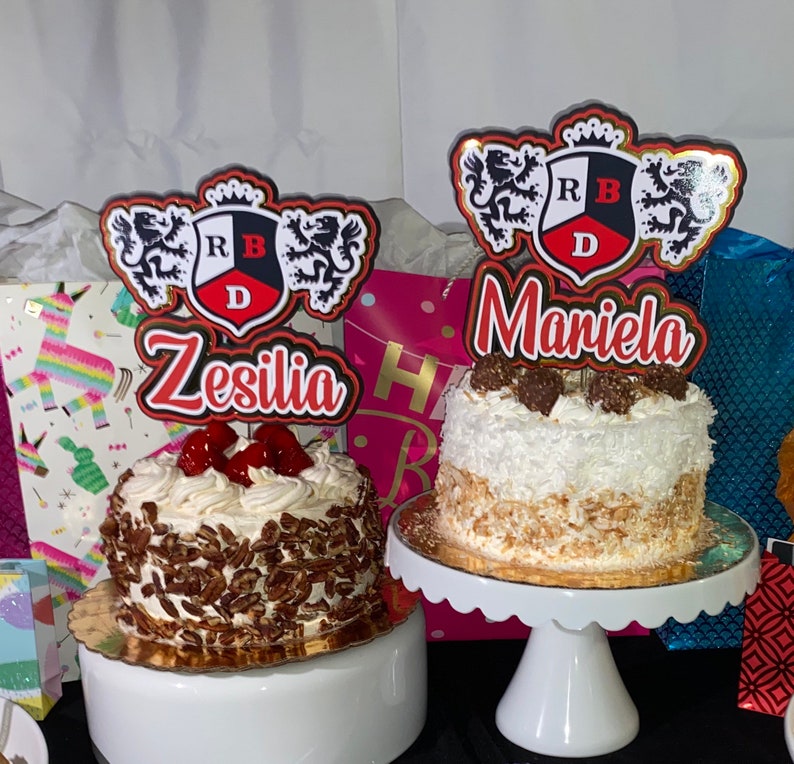 RBD Rebelde Cake Topper - Etsy
