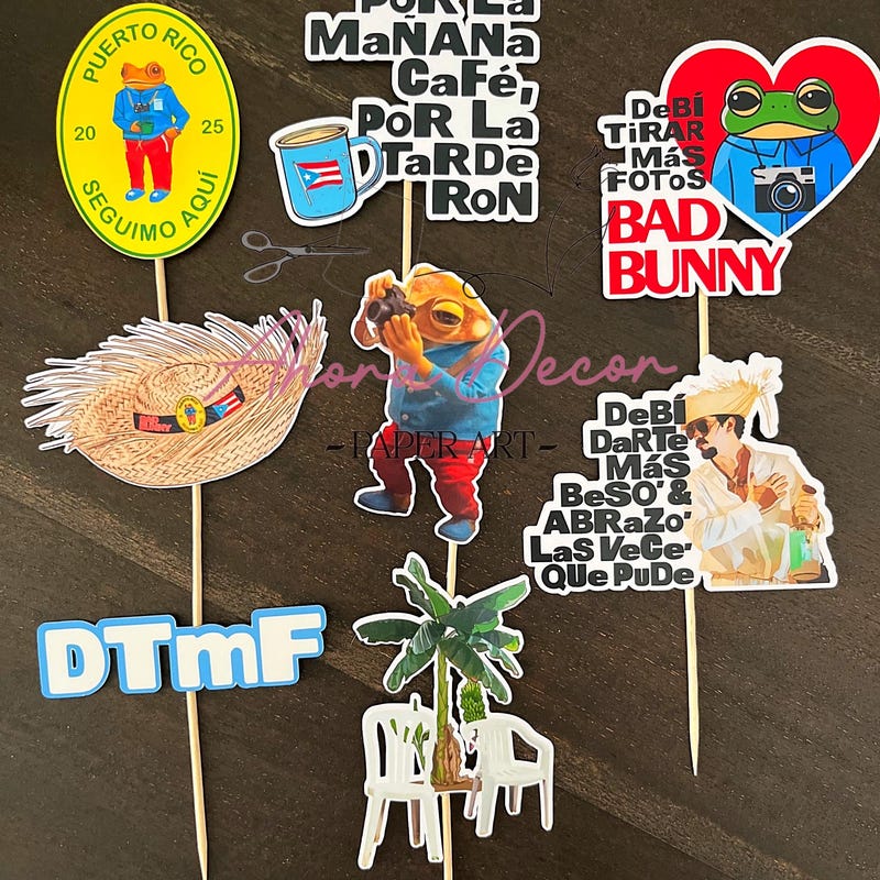 Bad Bunny Themed Cake - Etsy