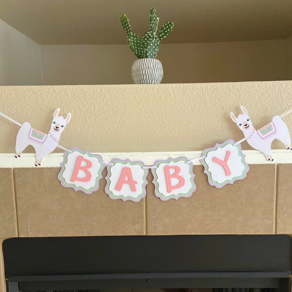 Llama Banner - Etsy