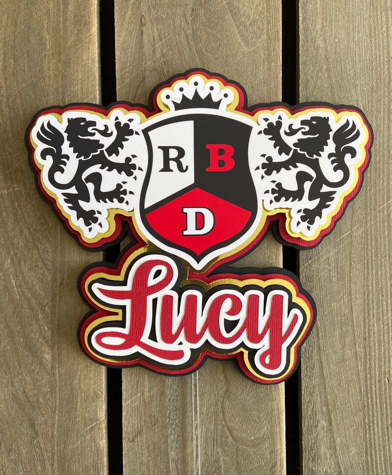 RBD Rebelde Cake Topper - Etsy