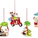 Santa at the Beach Holiday Christmas Ornament Santa With - Etsy