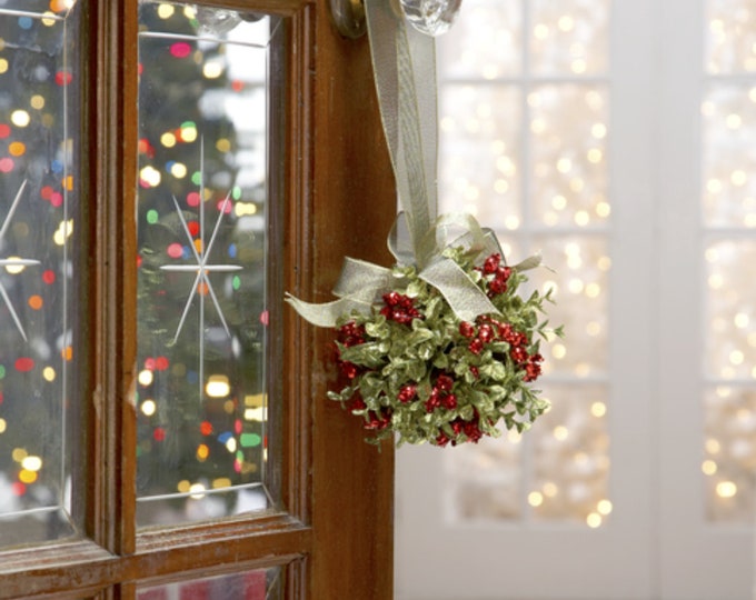 Mistletoe Ornament - Mistletoe Door Decor Christmas Ornament ...