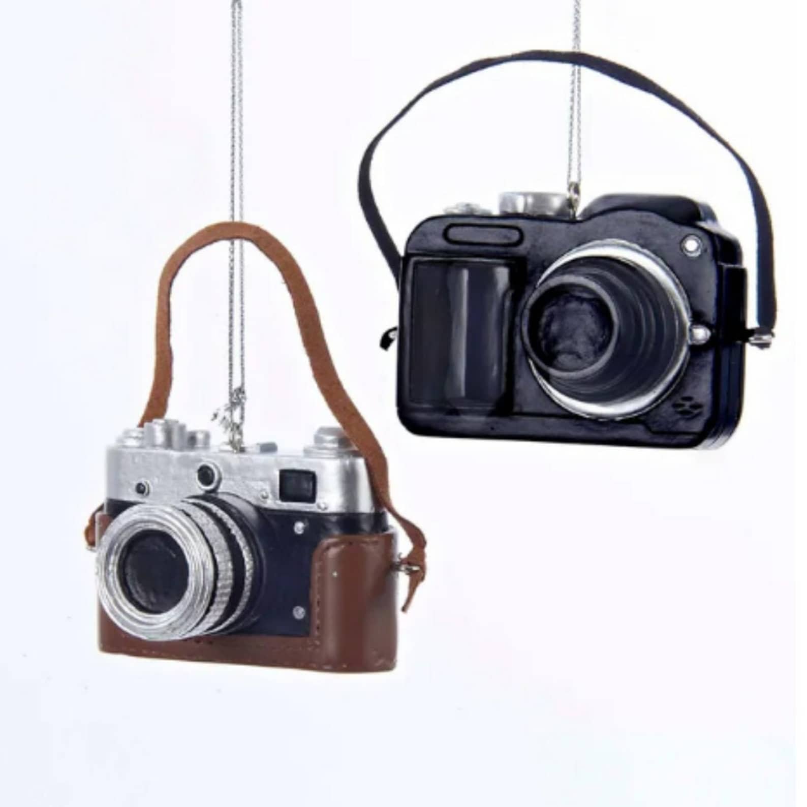 Black or Brown Digital Camera Christmas Ornament - Photographer ...