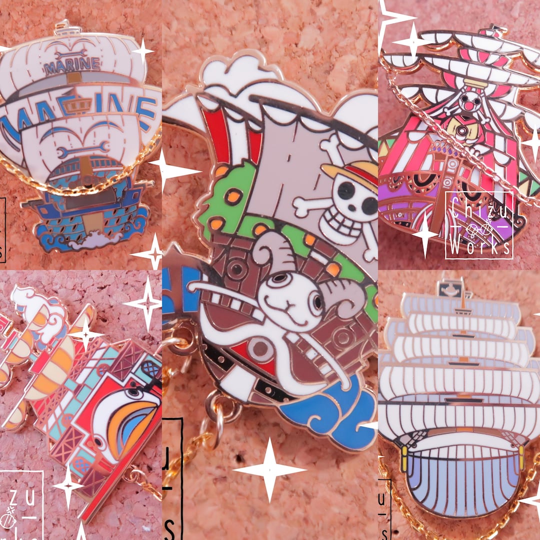 OP Ship Mate Pirate Crew B | Spinning POP | Enamel Pin | Lapel Pin ...