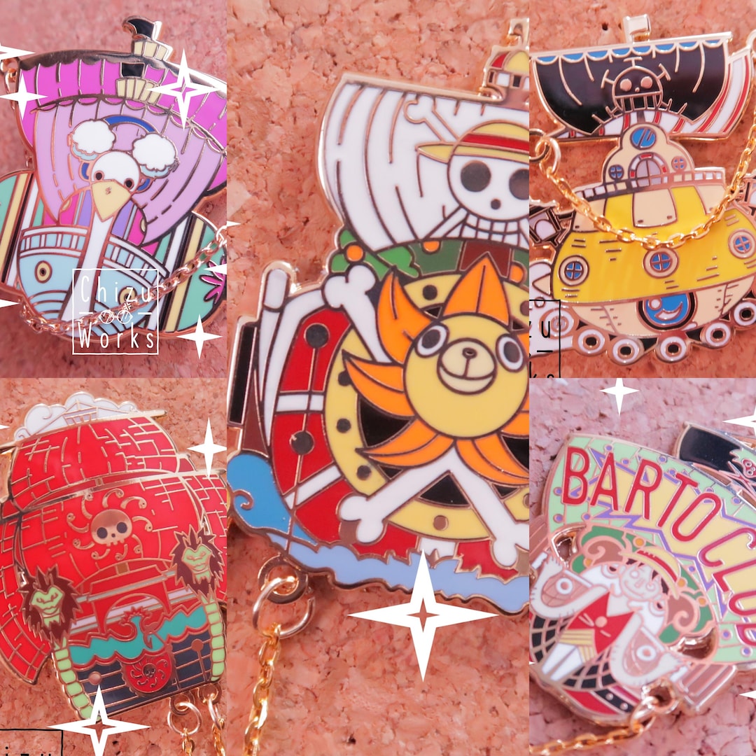 OP Ship Mate Pirate Crew A | Spinning POP | Enamel Pin | Lapel Pin ...