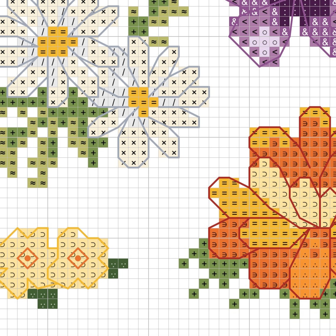 Spread Kindness Cross Stitch Pattern - Etsy