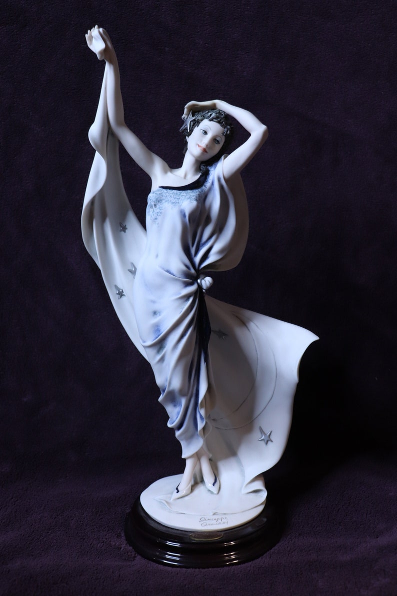 RARE Midnight by Giuseppe Armani Porcelain Figurine Signed & - Etsy