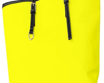 Yellow Suede Tote,yellow Leather Bag,yellow Suede Bag,soft Yellow ...