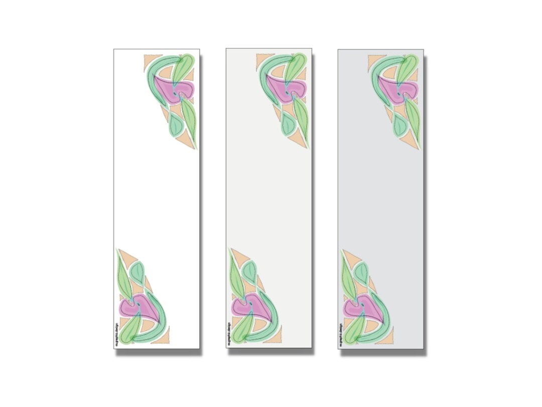 Printable | Printable Bookmarks | Printable Abstract Bookmarks ...
