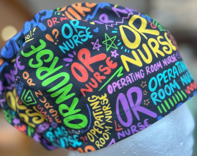 Operating Room Scrub Caps - Etsy