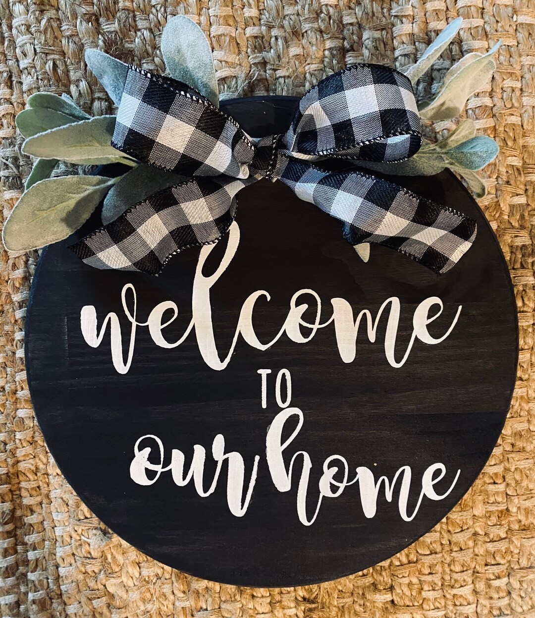 Farmhouse Welcome Sign - Etsy