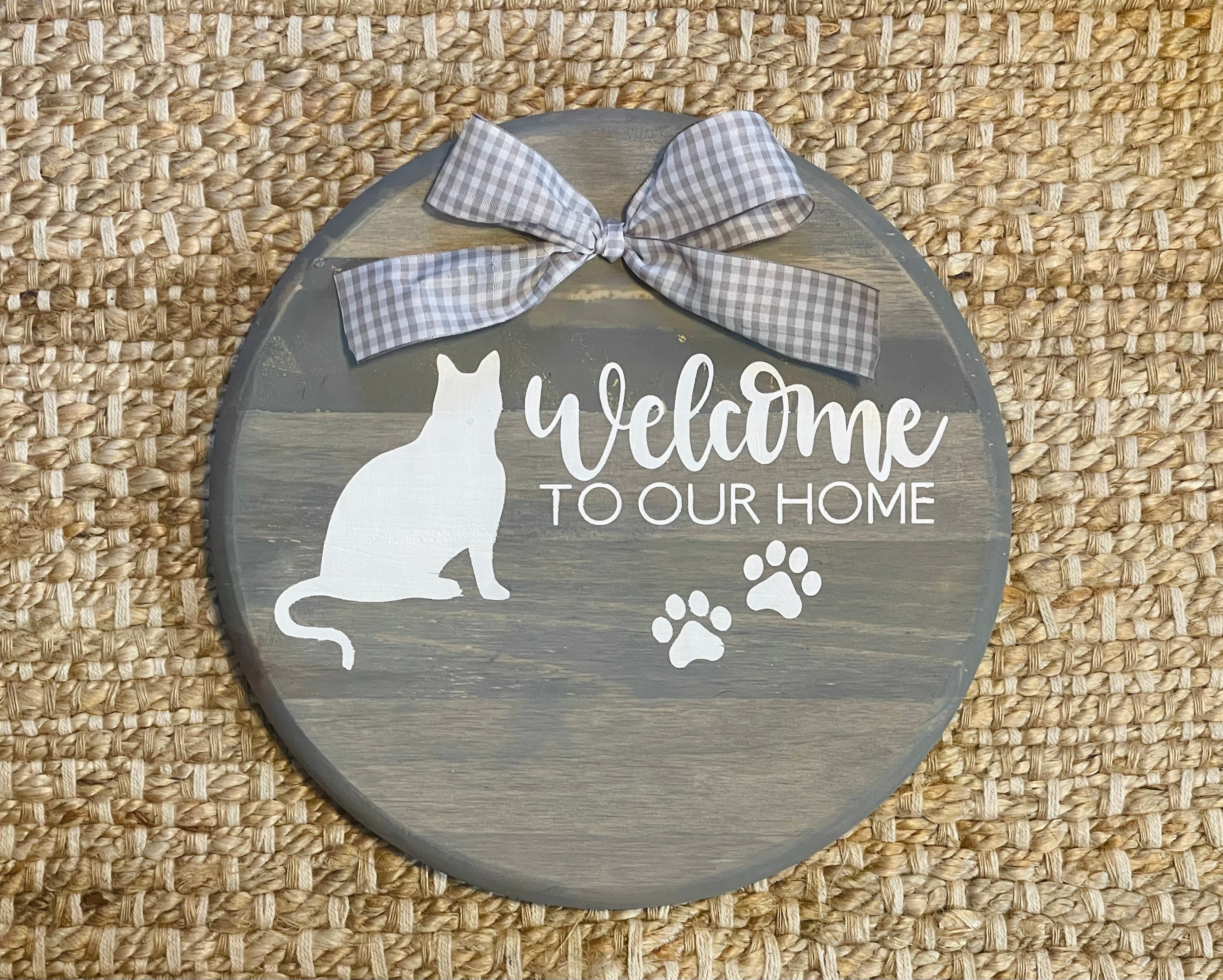 Pet Welcome Sign - Etsy