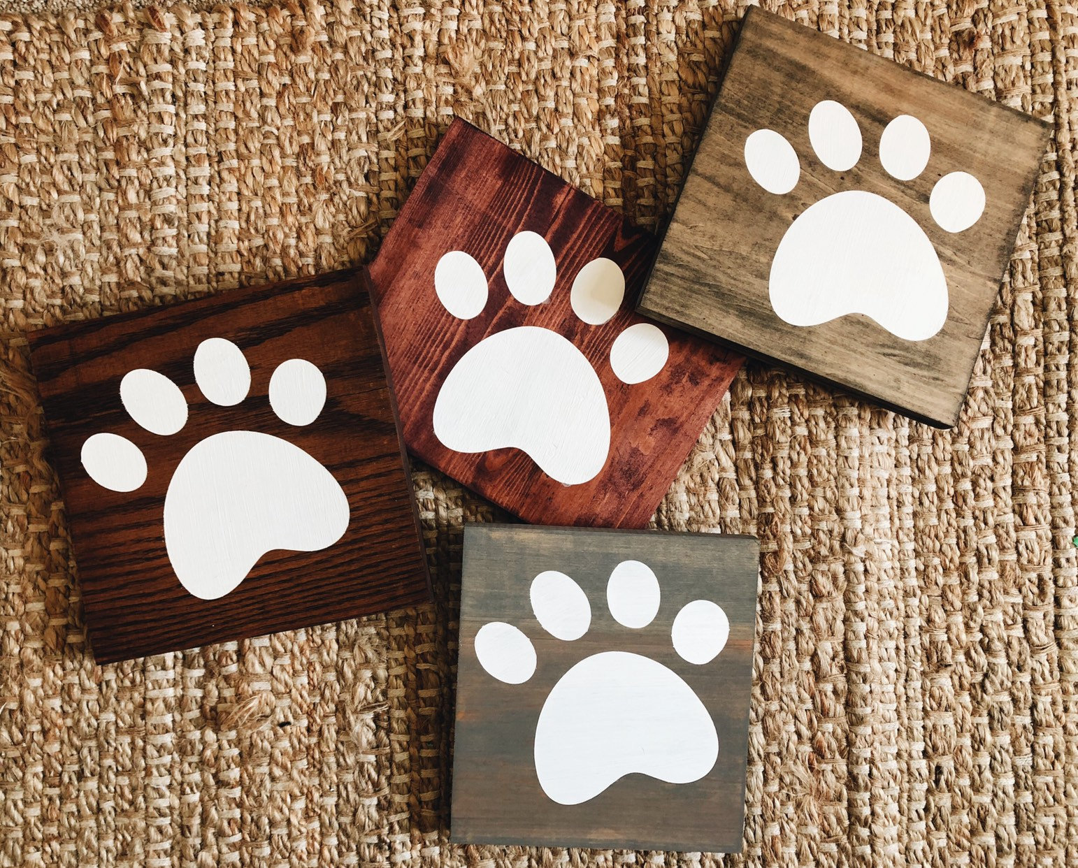 Paw Print Sign | Etsy