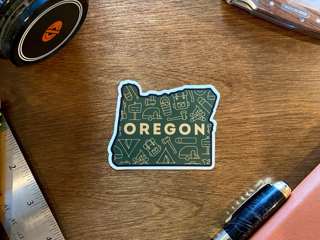 Oregon State Sticker | Decal Vinyl | Laptop Water Bottle Sticker Hydro ...