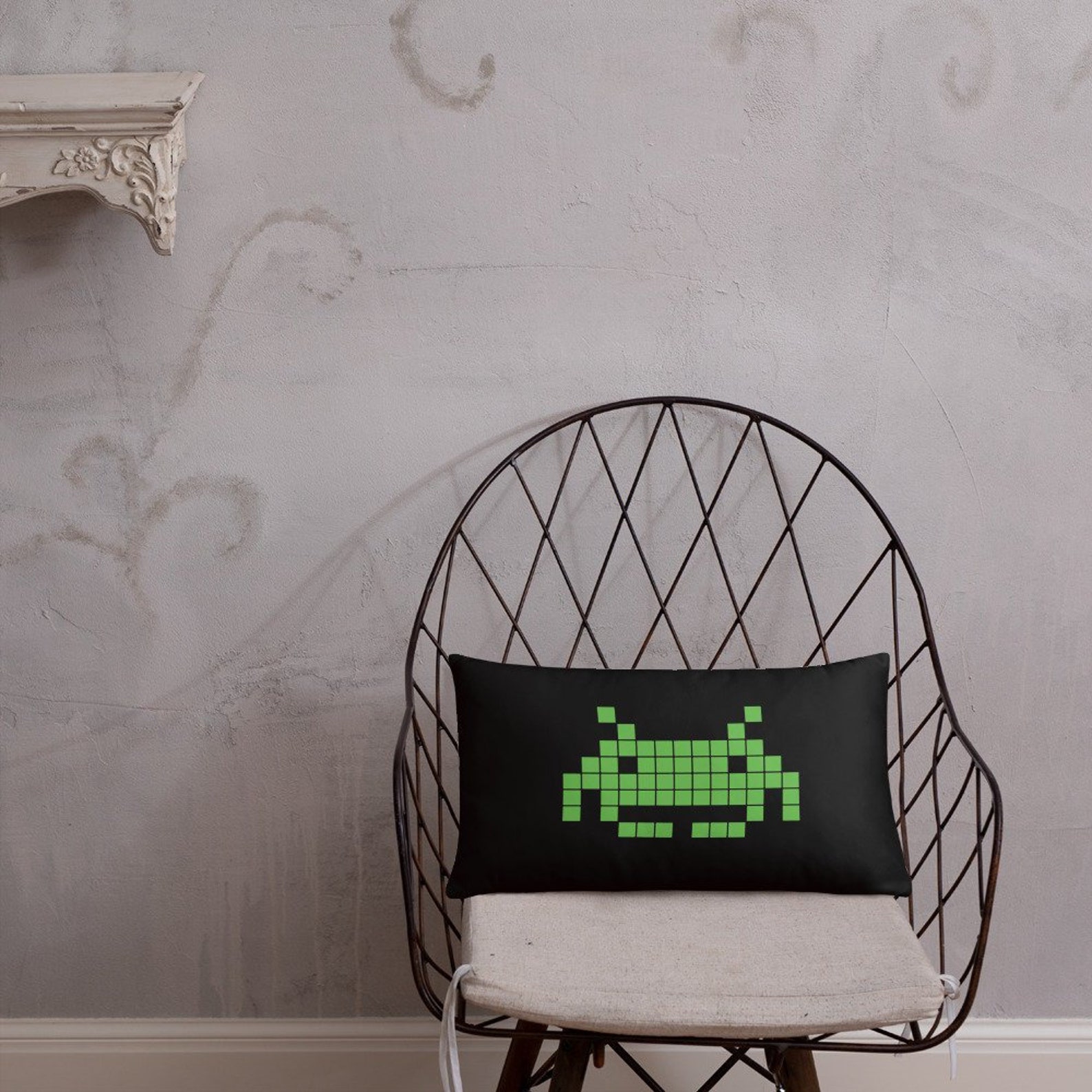 Retro Arcade Video Game Throw Pillow 80's Decorative - Etsy