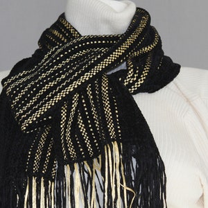 BL1 Handwoven Chenille Scarf - Etsy