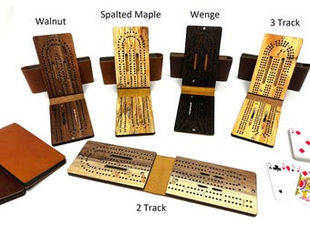 KNODY Original Ultimate Leather | Wrap Around | Travel Cribbage Board ...