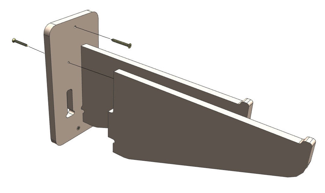 Simple Wood Clamp Rack Design (digital File) - Etsy