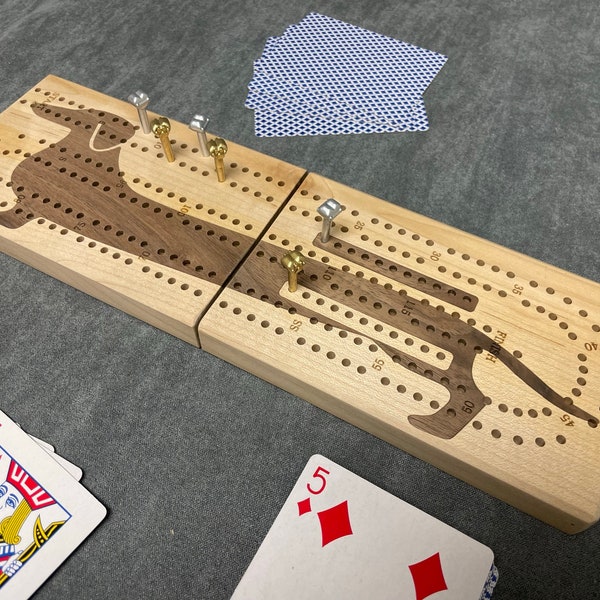 Cribbage Board - Etsy
