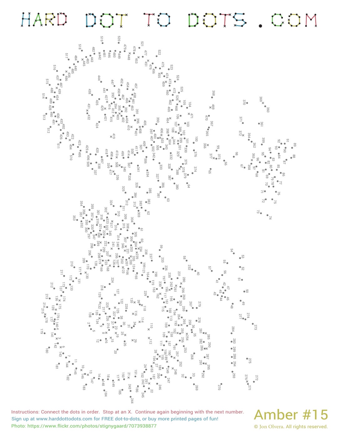 Amber 20 Pack Hard Dot to Dots - Etsy