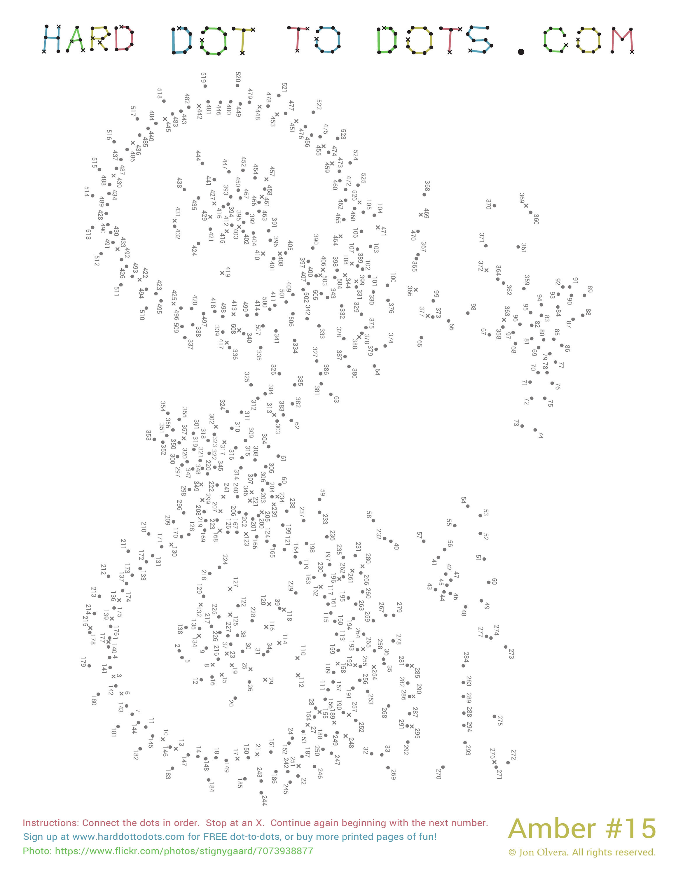 Amber 20 Pack Hard Dot to Dots - Etsy