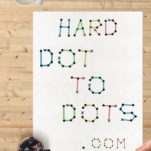 Ultimate 90 Pack Hard Dot to Dots - Etsy