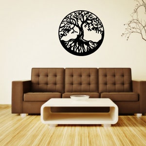 Tree of Life, Metal Sign, Wedding Gift, Housewarming Gift, Large ...