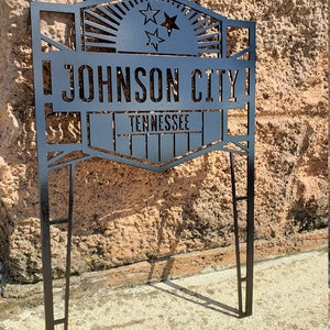 City of Johnson City Replica Sign - Etsy