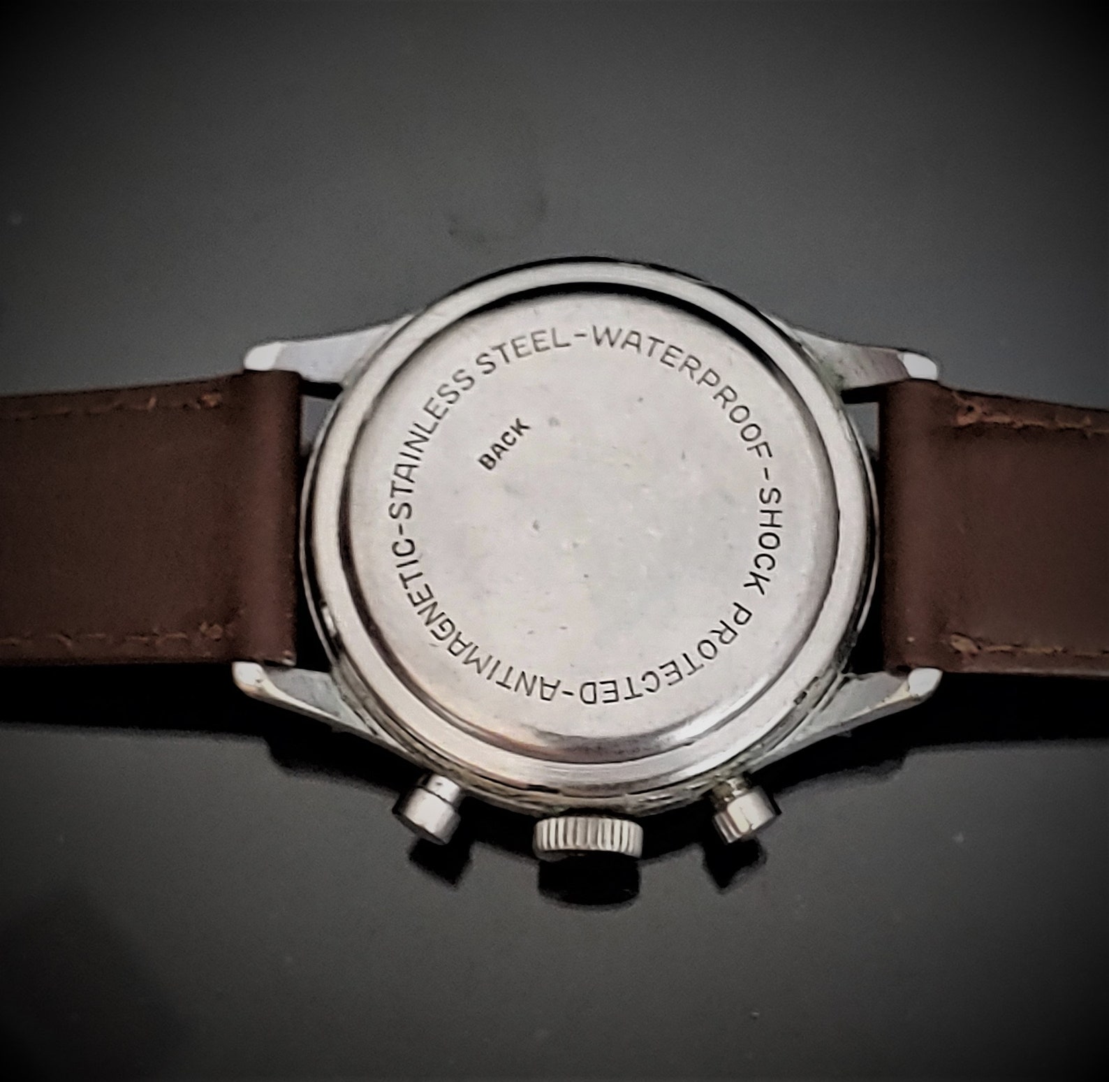 Vintage Fludo Landeron 48 Round Button Chronograph Men's Watch - Etsy