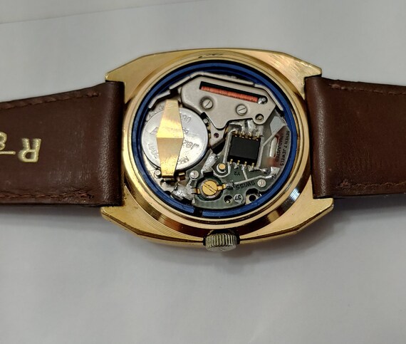 RARE Vintage 1970's Mido Quartz Men's Watch - Gem