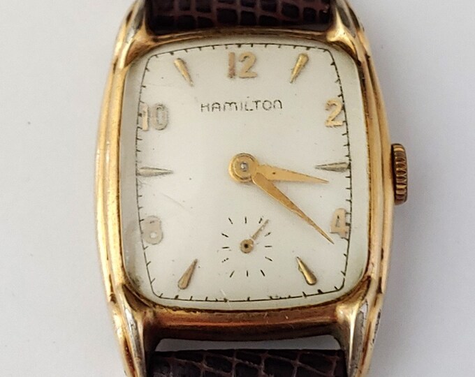 Vintage 1940's HAMILTON Manual Wind Men's Watch - Etsy