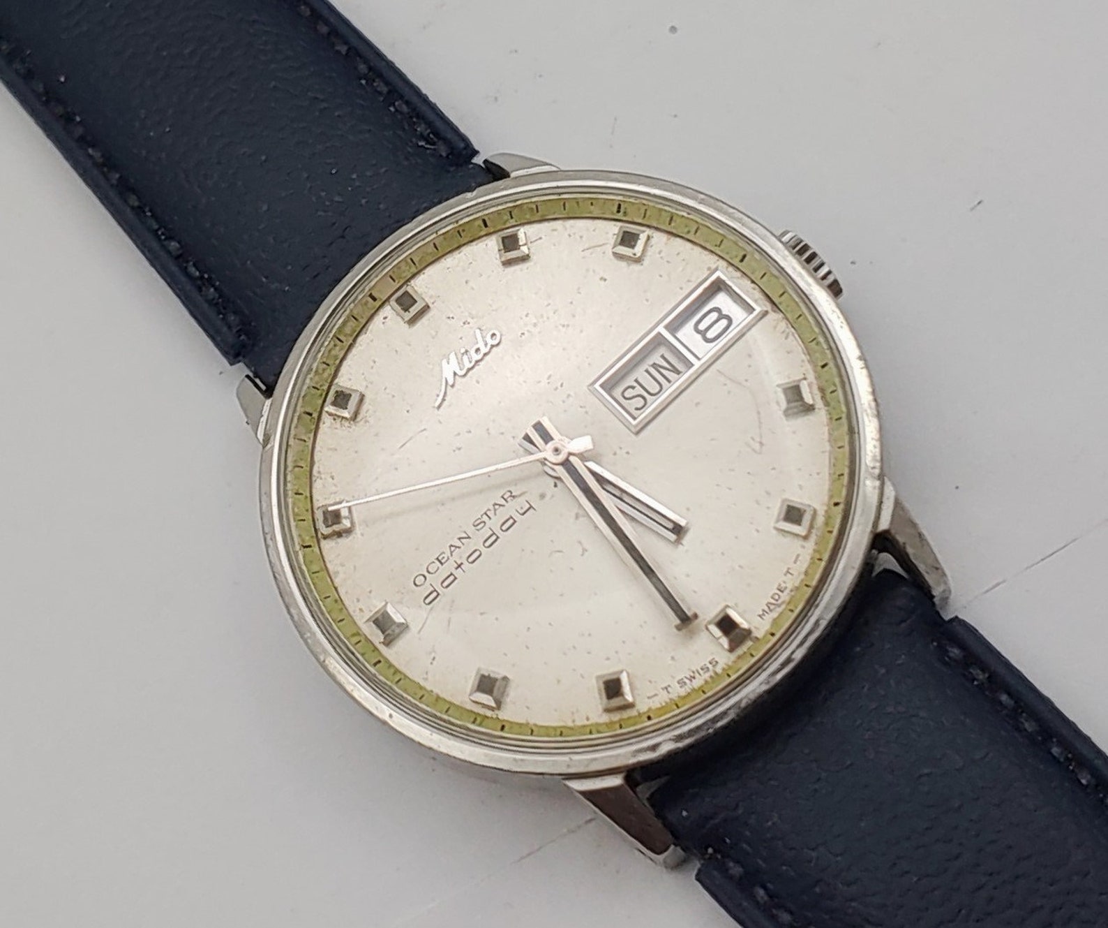 1960's Mido Ocean Star Datoday Automatic – Vintage Men’s Watch - Etsy