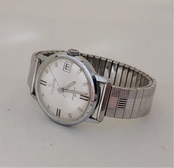 Vintage HELBROS Invincible Manual Wind Men's Watch - Gem