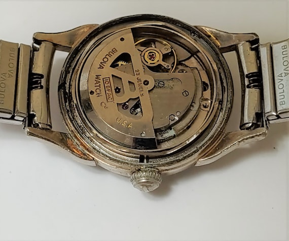 Vintage 1955 BULOVA 23 "C" Sunburst Dial Self winding… - Gem