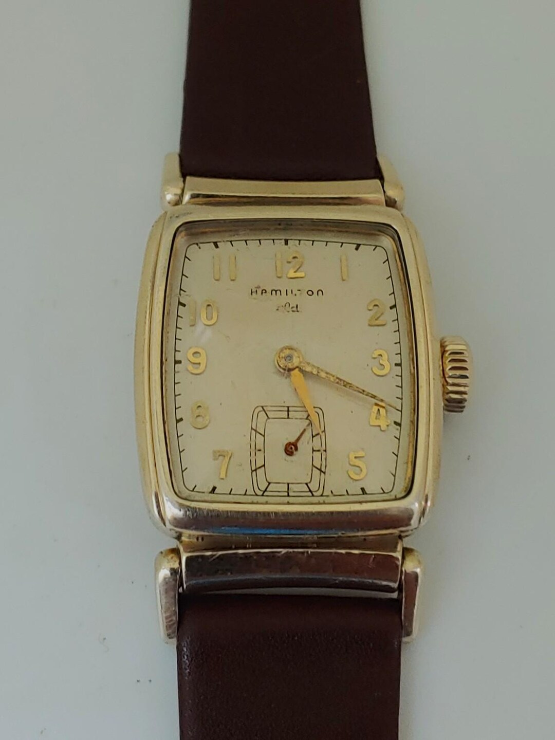 Vintage 1948 HAMILTON Brandon LCD Men's Watch - Etsy