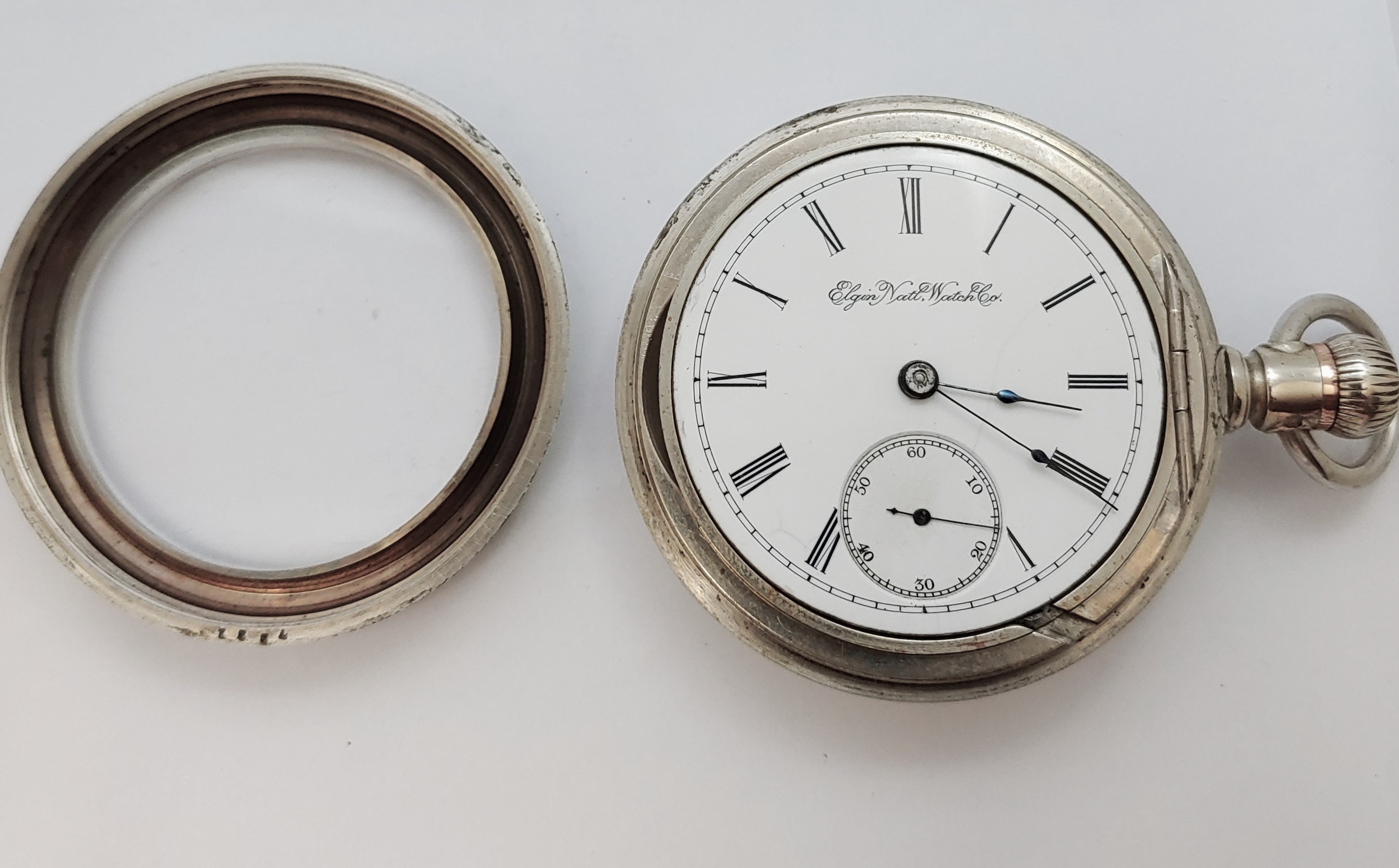 Antique 1892 Elgin Safety Pinion Size 18s Pocket Watch - Etsy