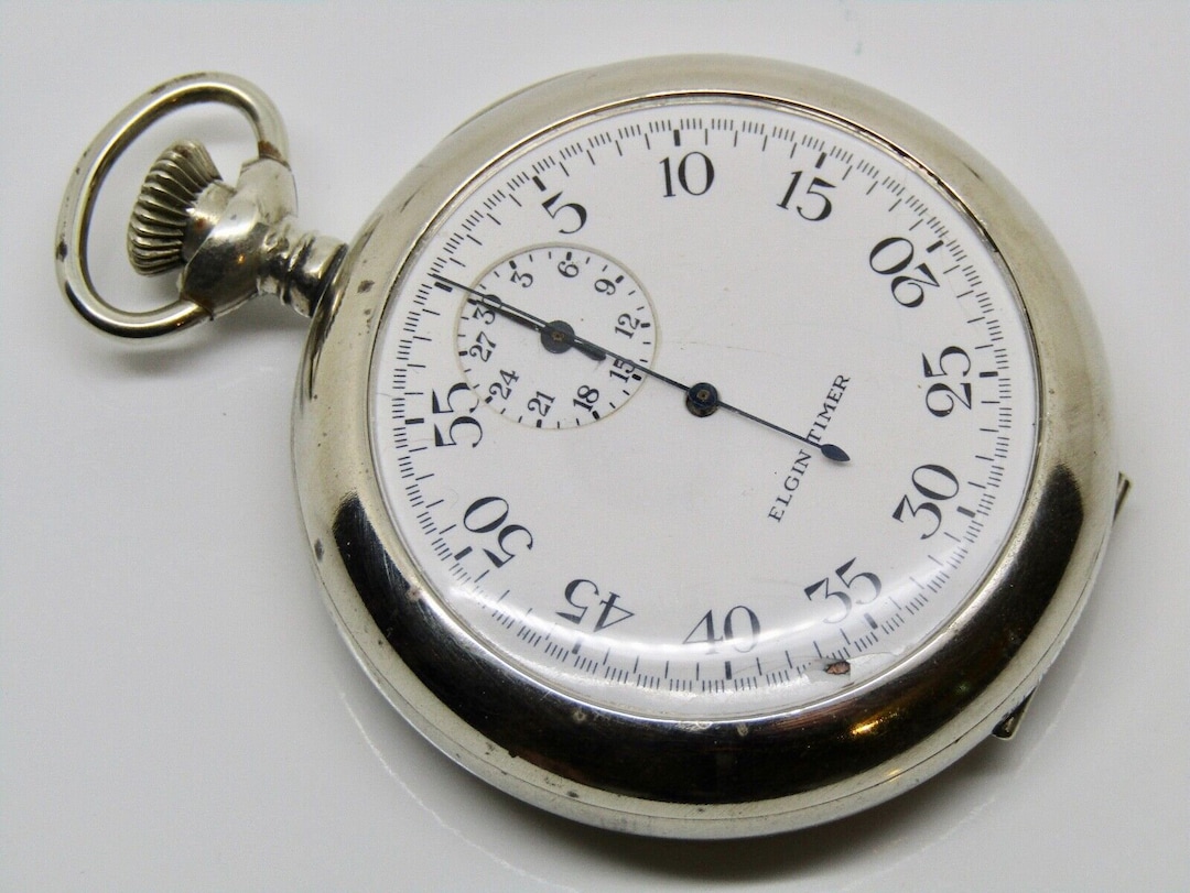 Vintage WWII Elgin ODR. Dept USA Bomb Timer Stopwatch - Etsy