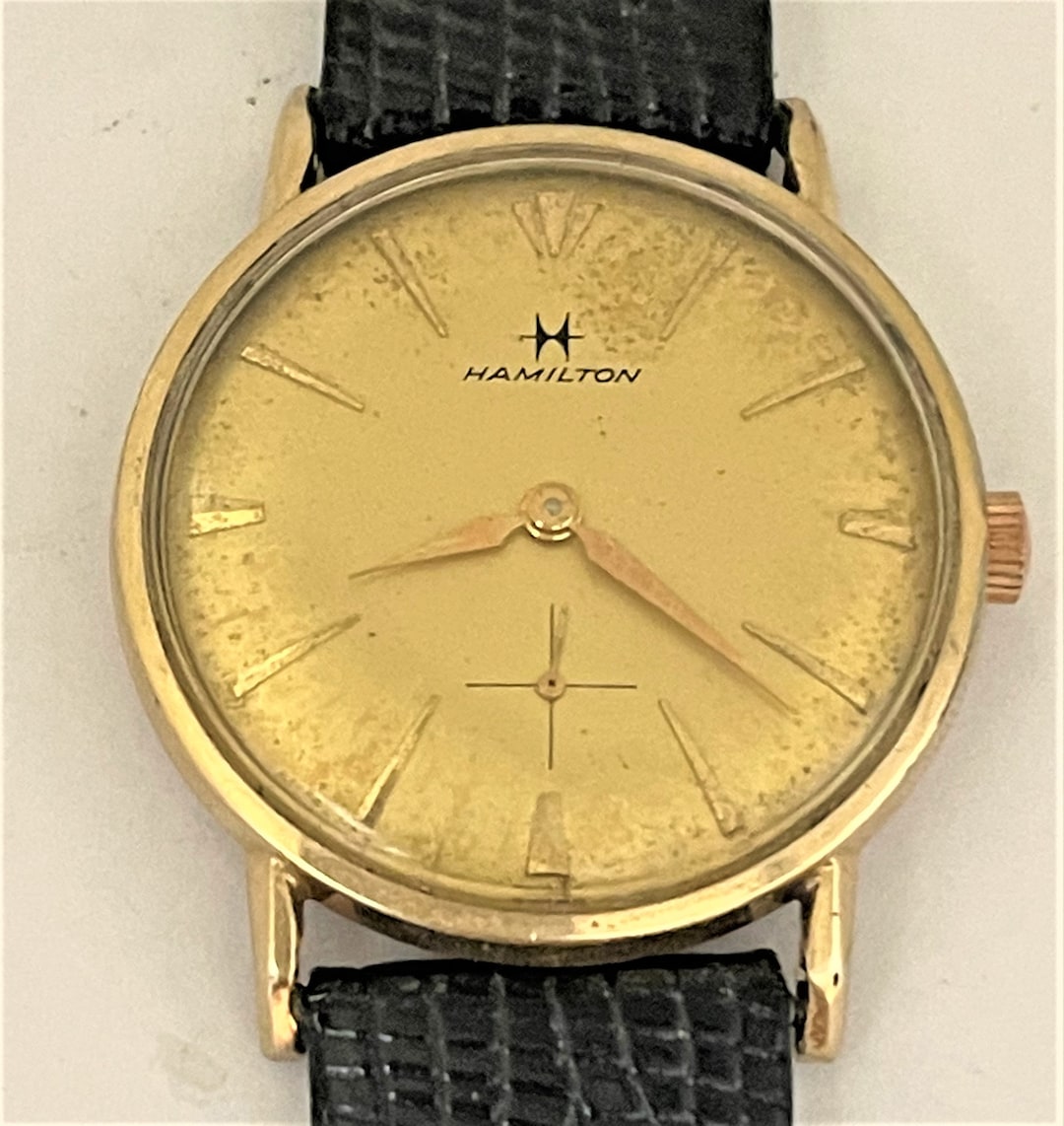 Vintage 1950s HAMILTON Hand Wind Mens Watch - Etsy