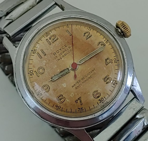 Vintage Royce Sea-diver military Men's Watch - Gem