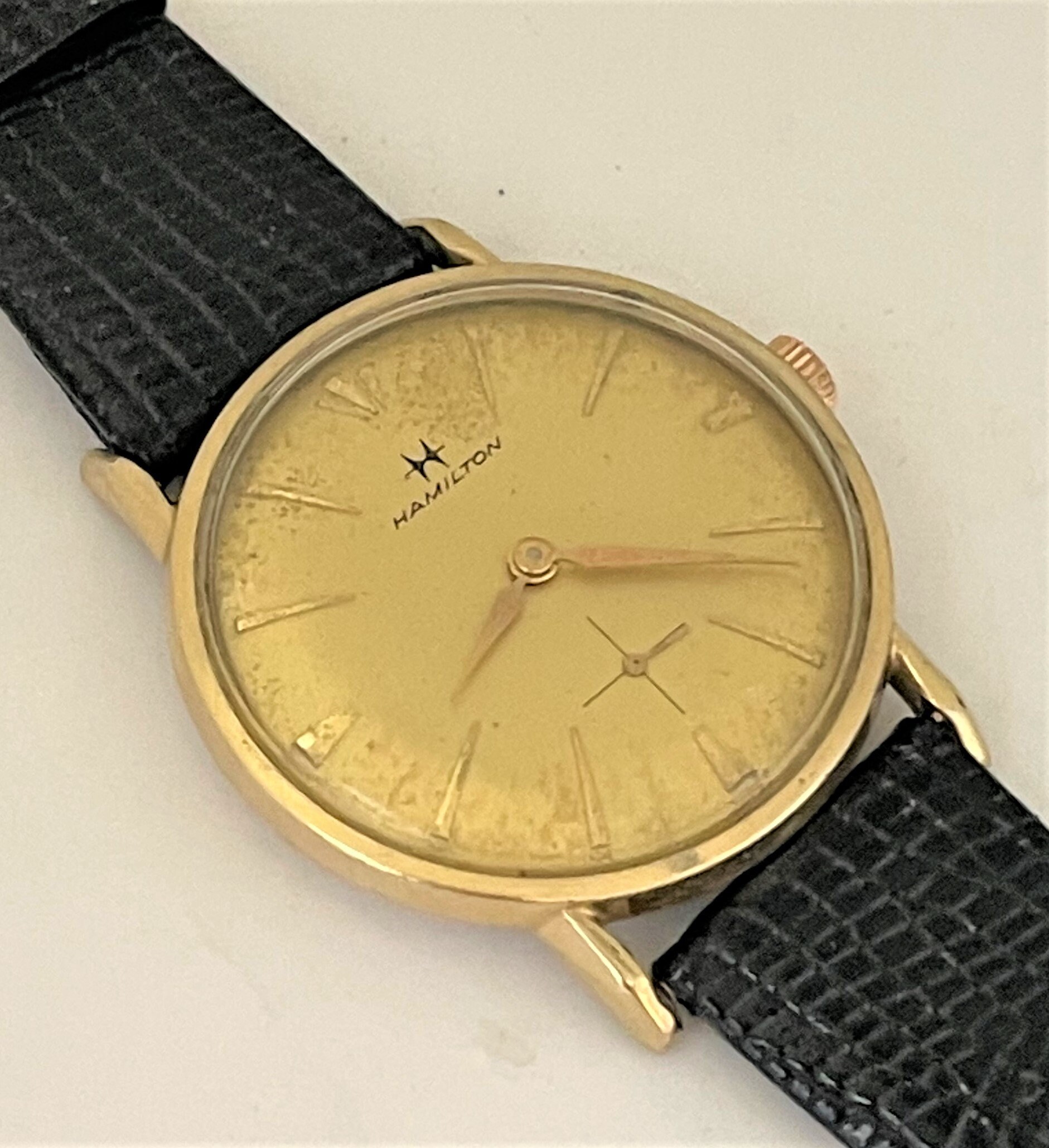 Vintage 1950s HAMILTON Hand Wind Mens Watch - Etsy