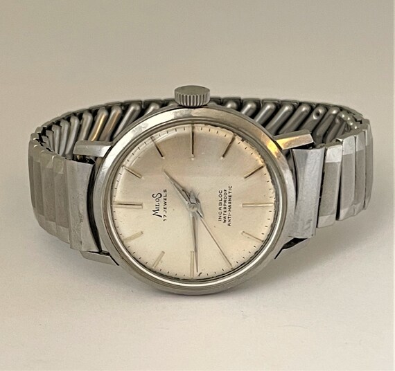 Vintage 1960's Milos SWISS MADE Men's Watch | Etsy